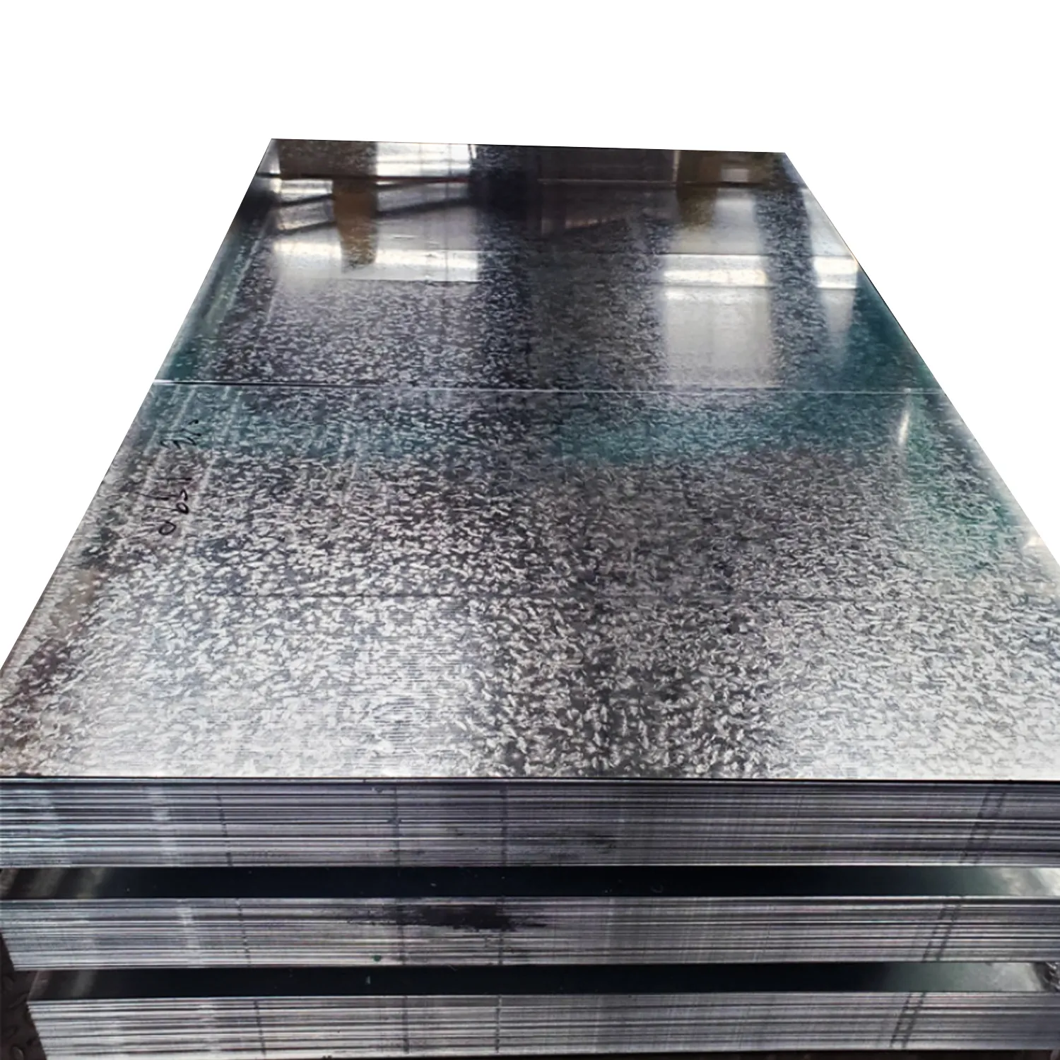 Factory Price Z30 Z275 Large Zinc Spangle Zinc Coated Iron Sheet ...