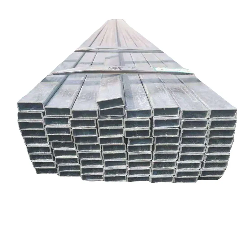 Galvanised Steel Rectangle-shaped Box Area Galvanized Square Tube ...