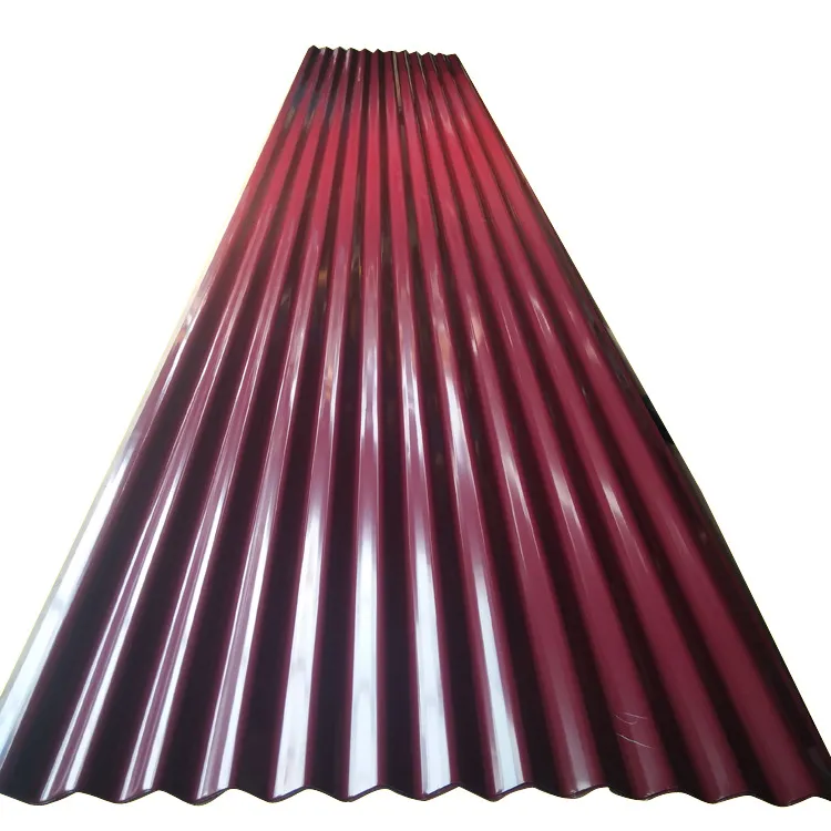 Sheet Steel Galvanized Corrugated Shade Coated Roof Sheet Iron ...
