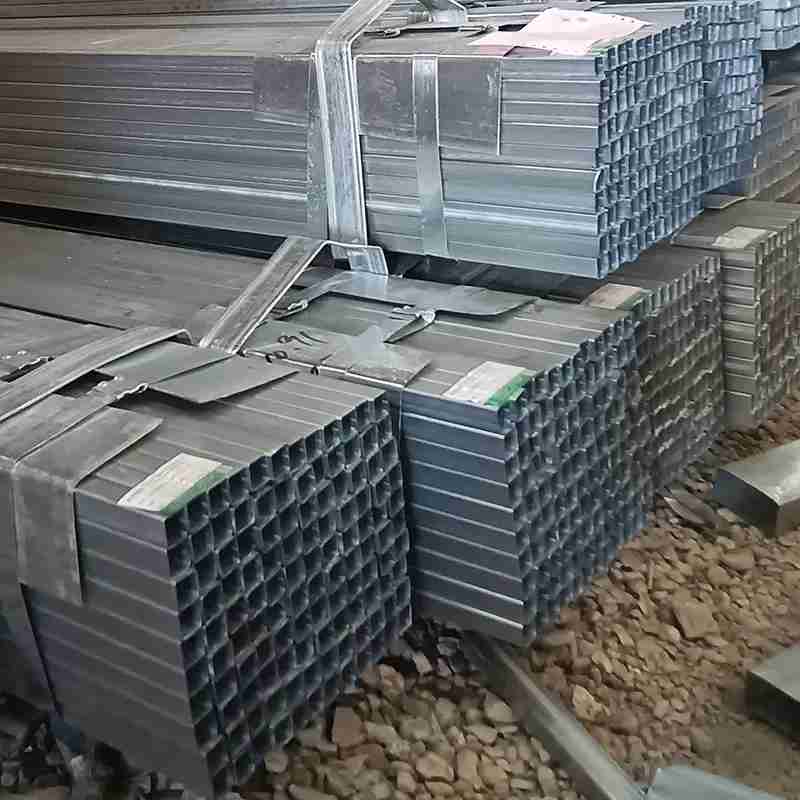 Wholesale Square Tube Zinc Coated DX53D Galvanized Iron Pipe For ...