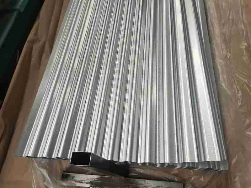 Free Sample Color GI Corrugated Metal Sheet Hot Dipped 0.2mm Zero ...
